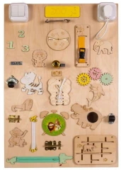 Montessori dřevěná tabulka ZOO - velká TA3T1055 | ATAN nábytek